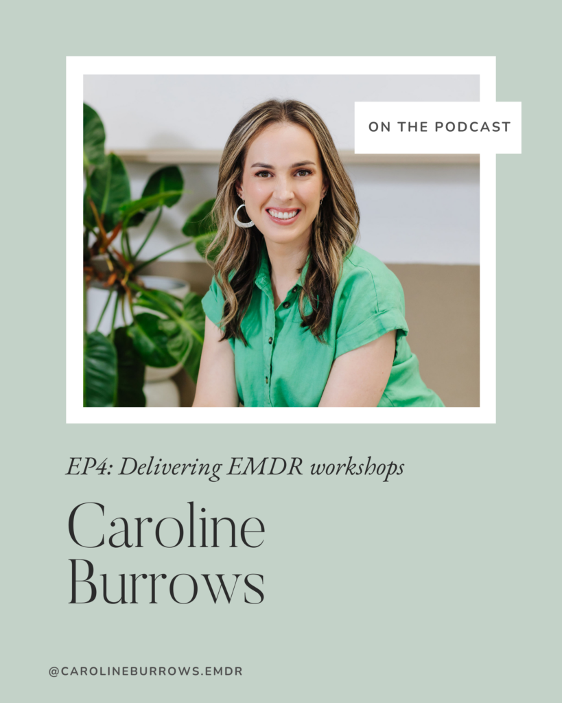 Caroline Burrows on delivering EMDR workshops - doctorerin.com.au